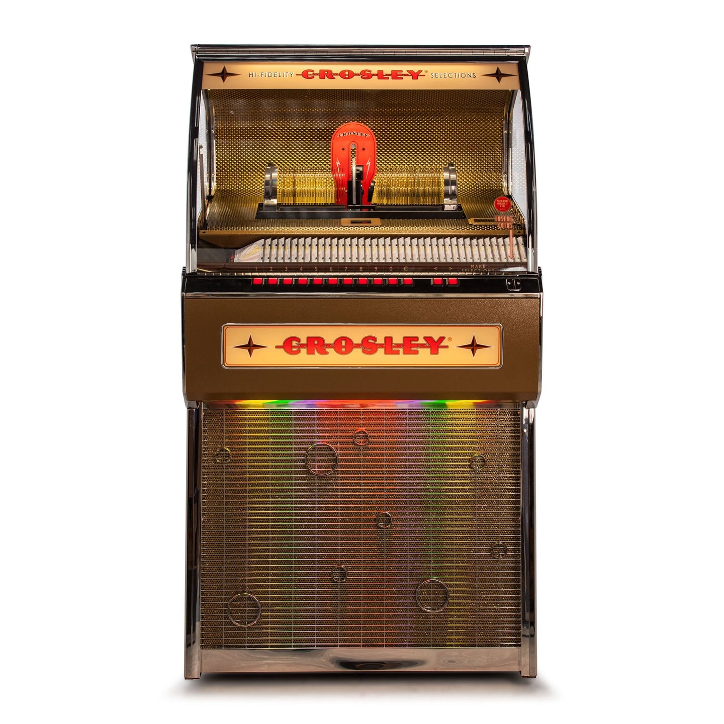 Crosley Rocket 80 CD Capacity Bluetooth Full-Size Jukebox-POPvault