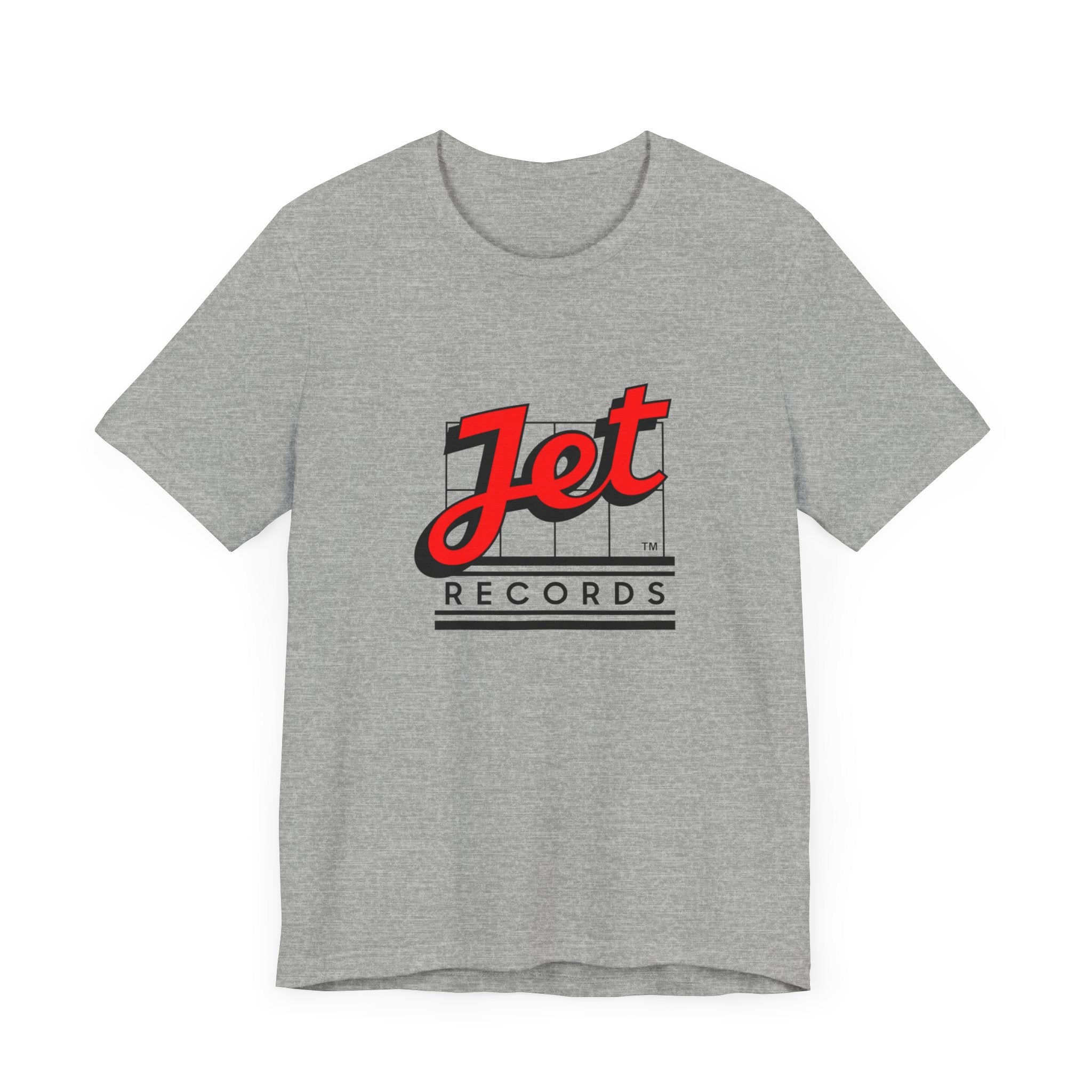 Vintage Jet Records Label Logo Unisex Jersey Short Sleeve T-Shirt-POPvault